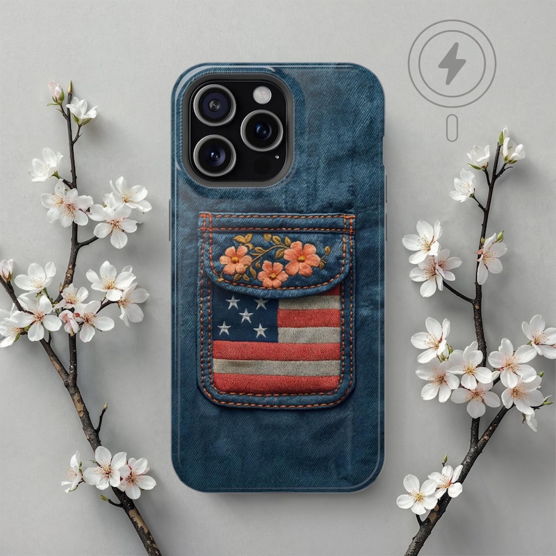 Denim Phone Case - Etsy