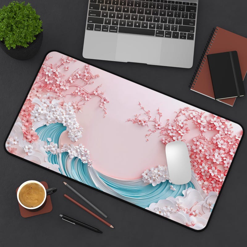 Large Mouse Pad Sakura - Etsy