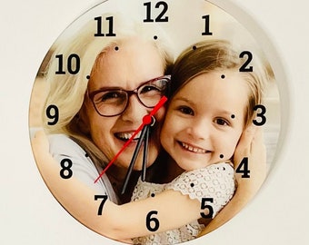 Custom Photo Clock (1,000+ Custom Photo Clock) | Etsy