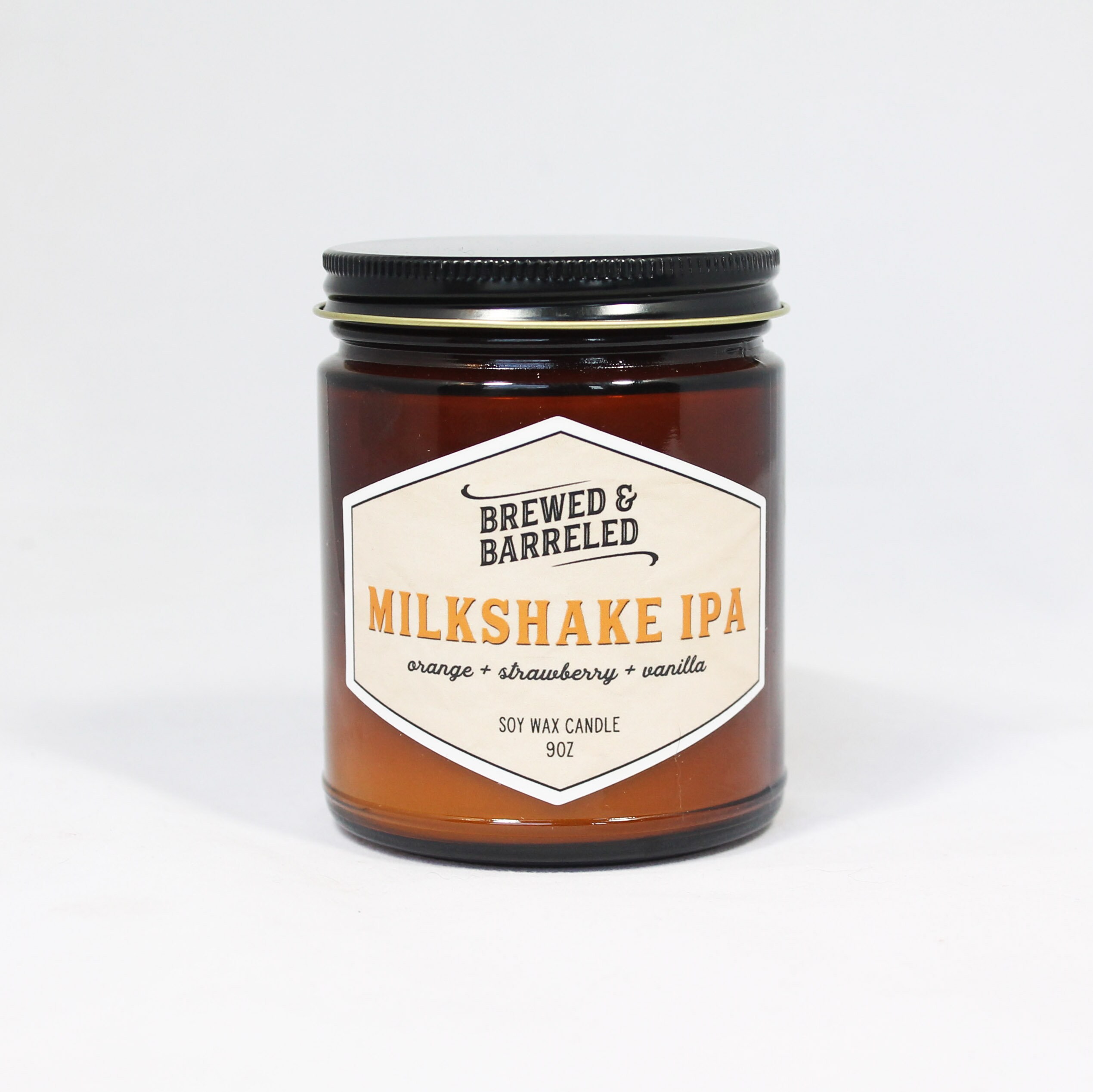 Milkshake IPA Beer-themed Soy Wax Candle 9oz Jar - Etsy
