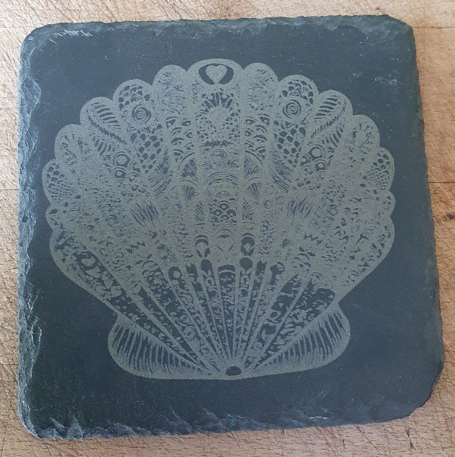 Sea Animals Slate Coaster Set - Etsy