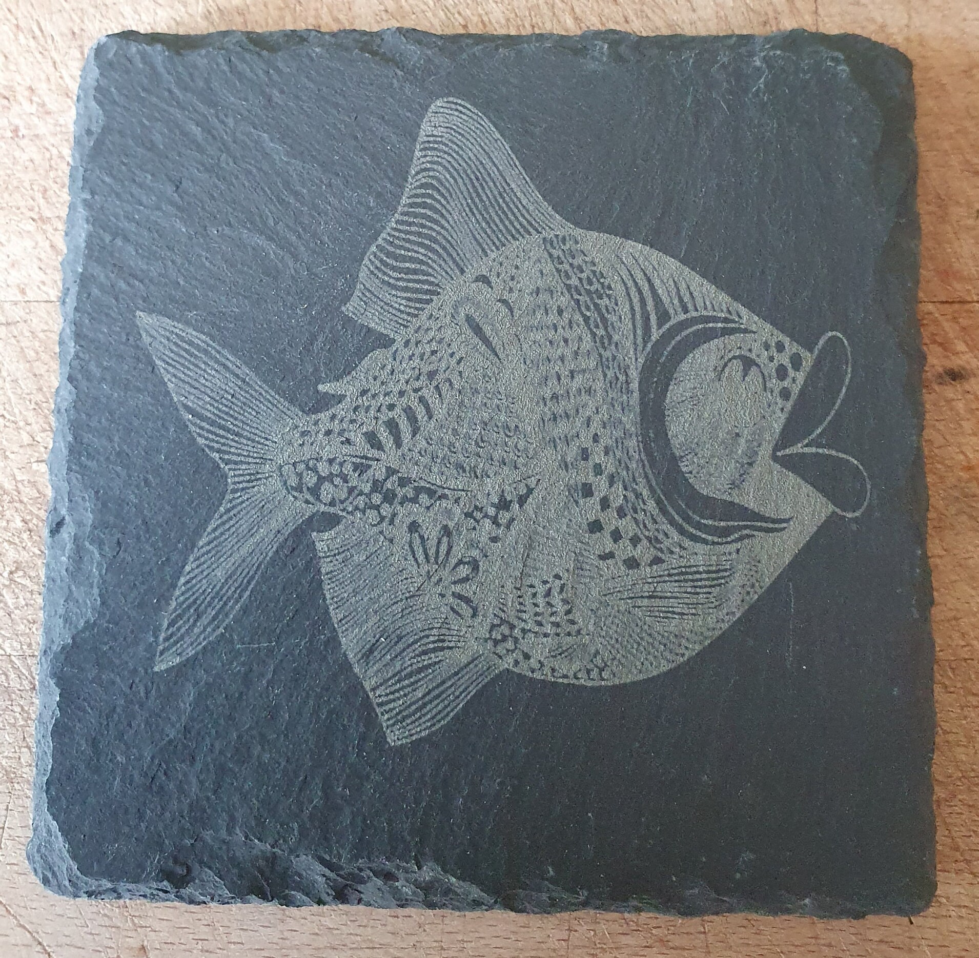Sea Animals Slate Coaster Set - Etsy