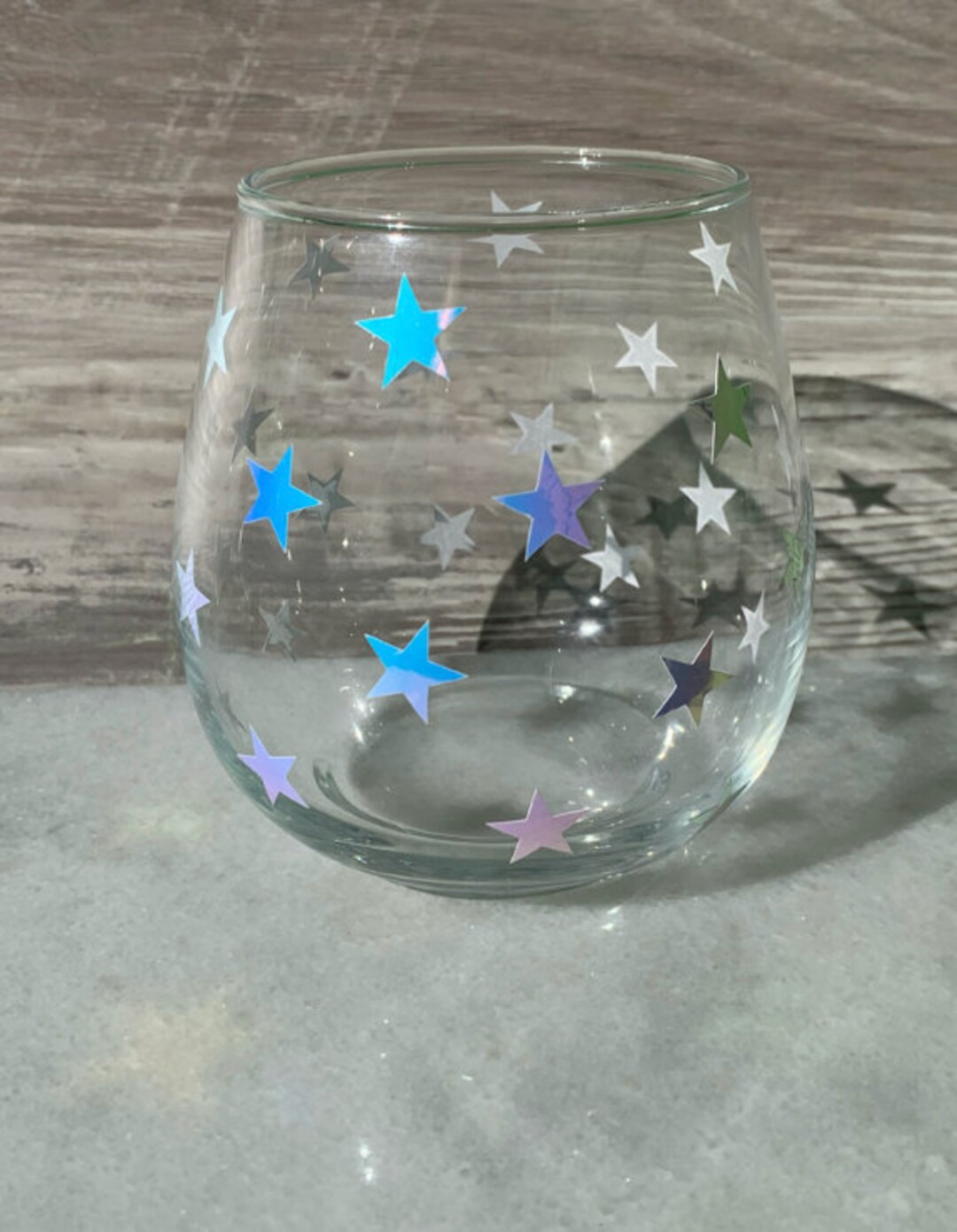 Star Wine Glass, Celestial Wine Glass, Astrology, Gift for Her ...