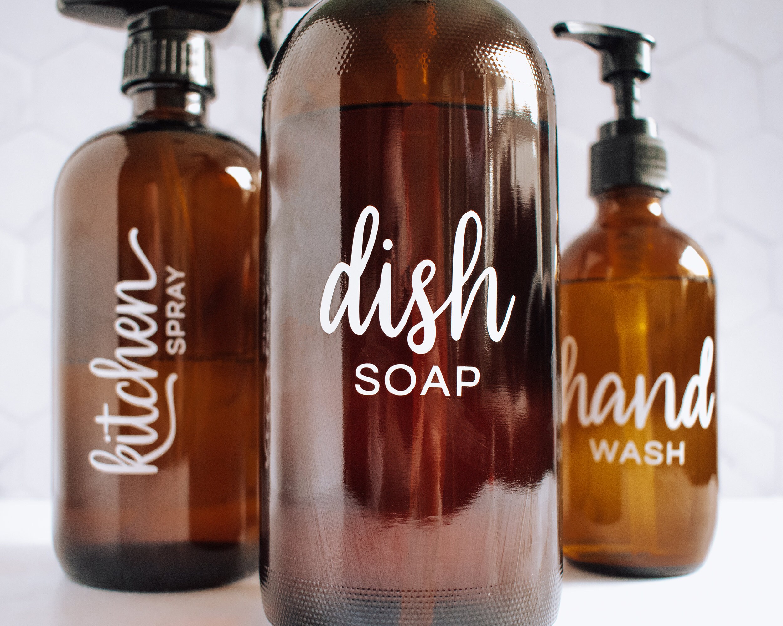 Custom Waterproof Bottle Label Vinyl Decal Kitchen Labels Etsy