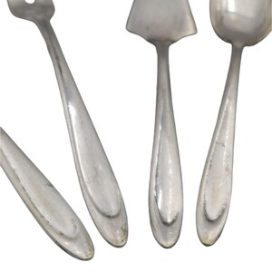 Vintage Meriden Silverplate Co. Serving Utensils First Lady Pattern Set ...