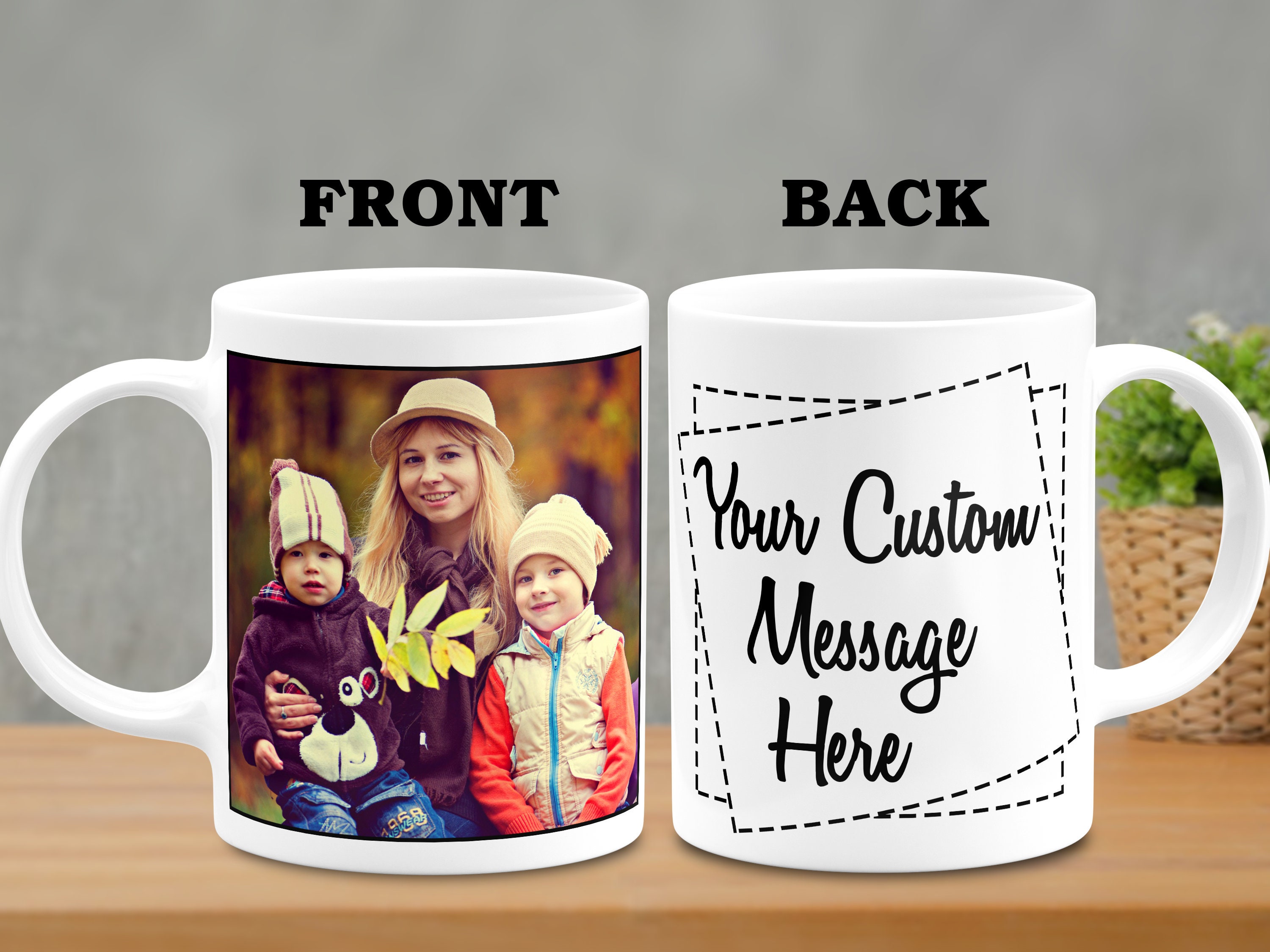 Personalised Text Mug Create Your Own Mug Custom Text Mug Etsy Australia