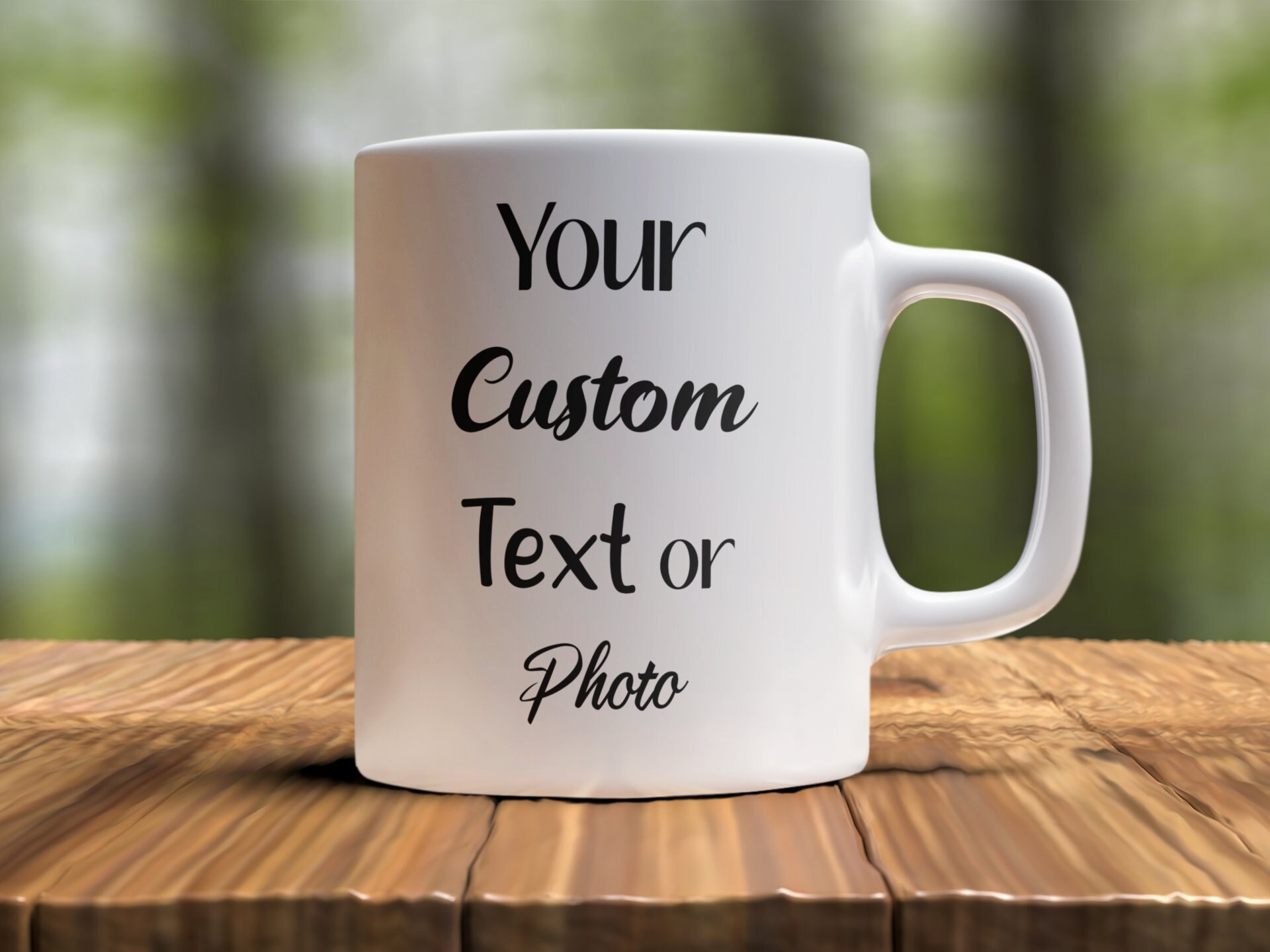 Personalised Text Mug Create Your Own Mug Custom Text Mug - Etsy Australia