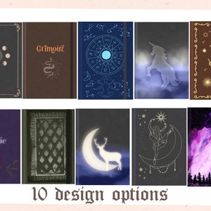 Digital Grimoire Cover| Goodnotes Digital Cover| Magic| Astrology ...