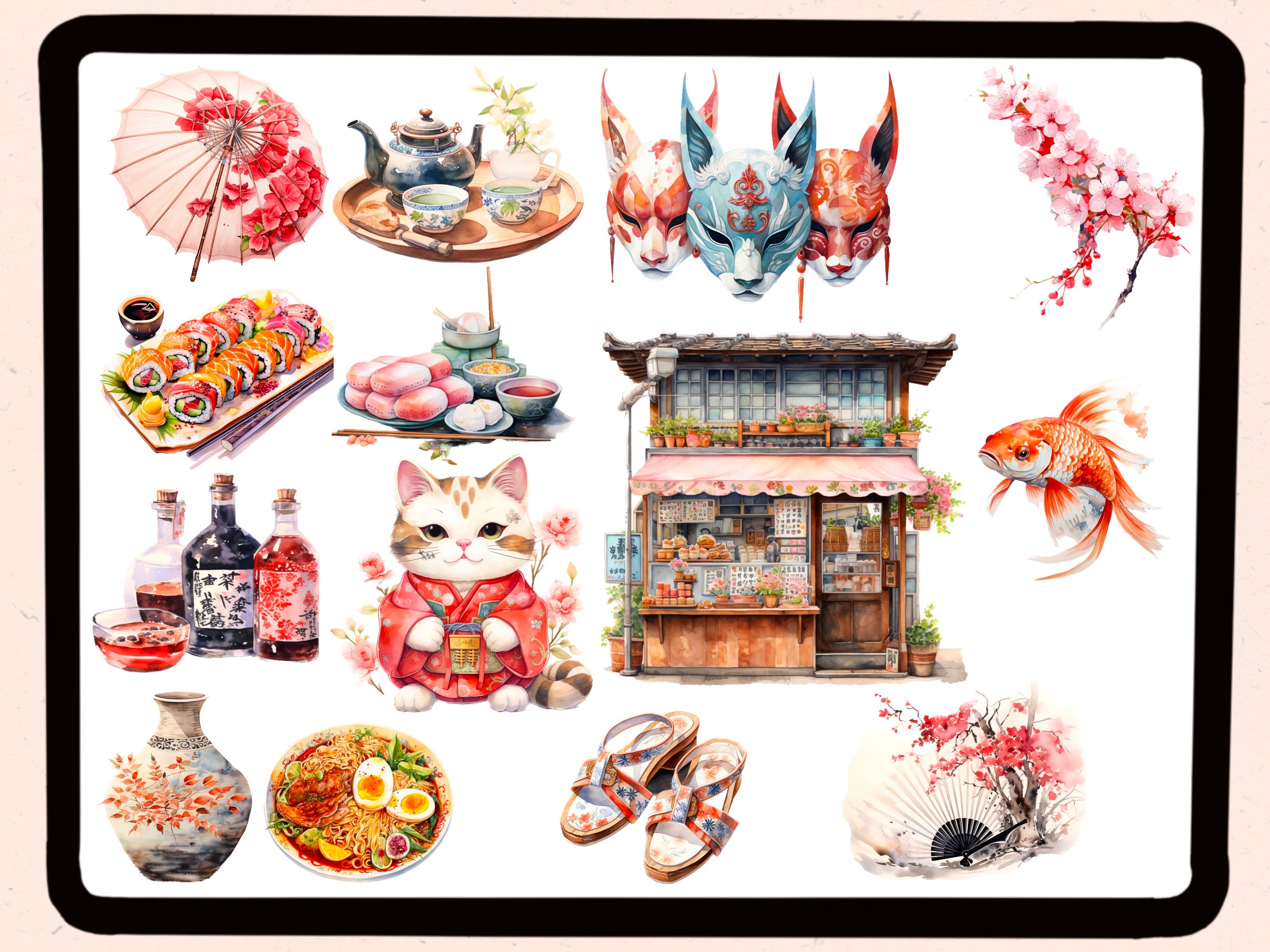 Anime Aesthetic Digital Stickers| Anime Goodnotes Stickers| Digital ...