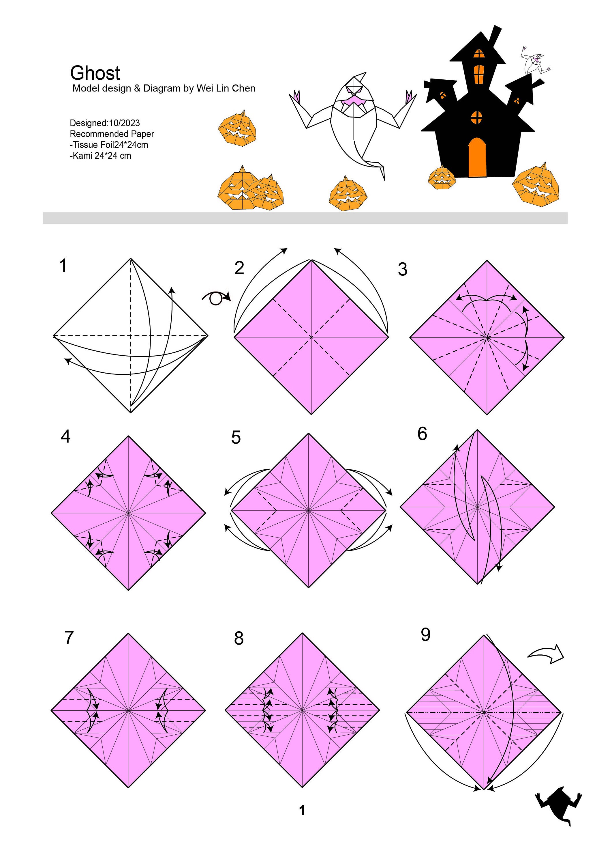 Ghost Diagram - Etsy