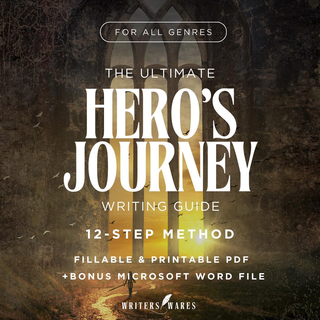 The Ultimate Hero's Journey Writing Guide (12-step Method - Fillable ...