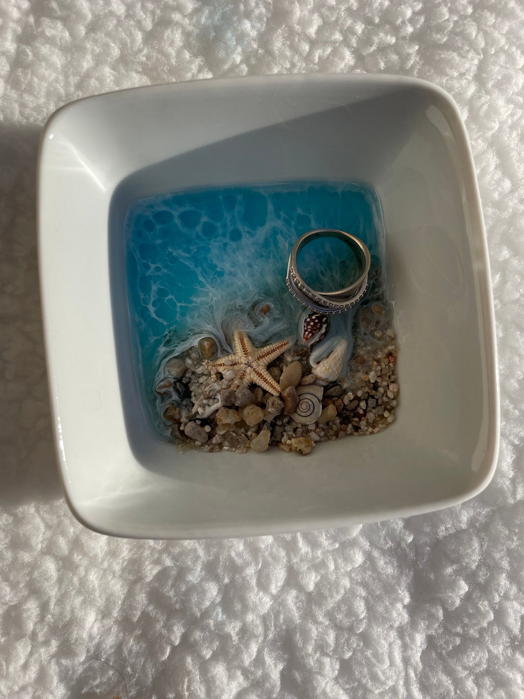 Ocean Inspired Ring Dish - Etsy