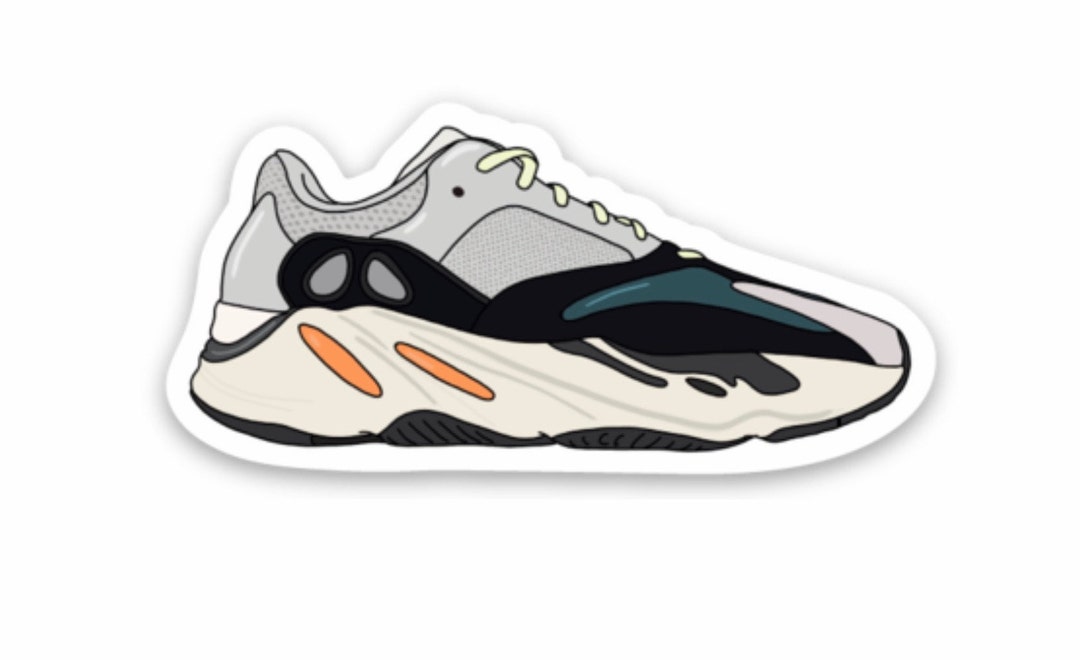 Adidas Yeezy Boost 700 Sticker - Etsy
