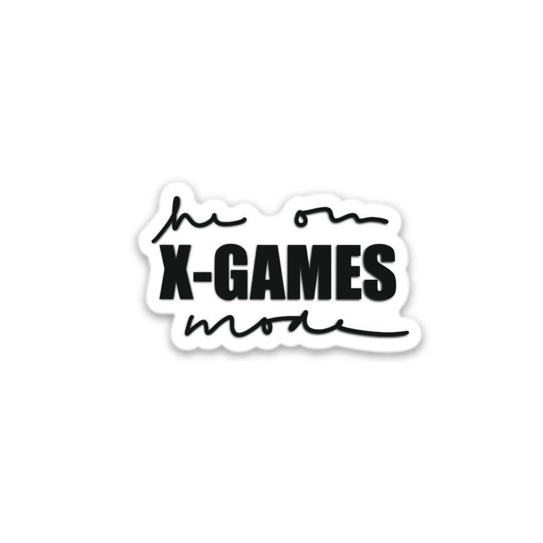X-Games Mode Tik Tok Autocollant - Etsy France