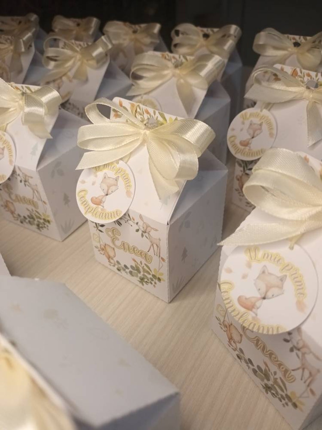 Personalized Favor Boxes - Etsy