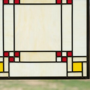 Handcrafted Glass Window Panel Stained Glass Panel 16" X 16" #1616-B - Etsy