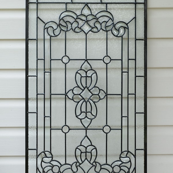 Leaded Glass Panel - Etsy