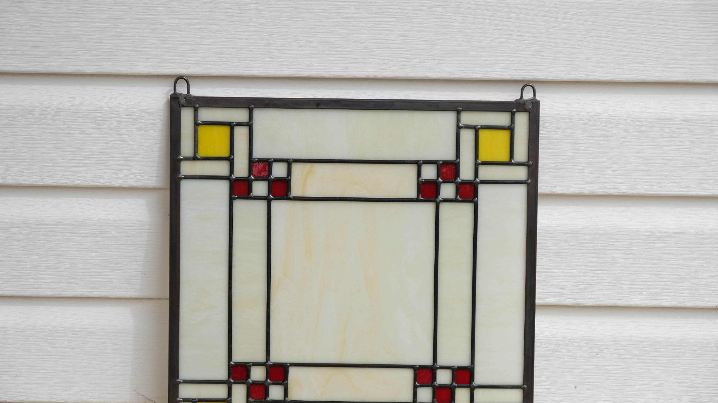 Handcrafted Glass Window Panel Stained Glass Panel 16" X 16" #1616-B - Etsy