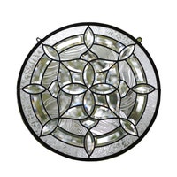 Round Stained Glass - Etsy