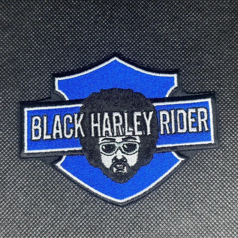 Black Harley Riders Patch - Etsy