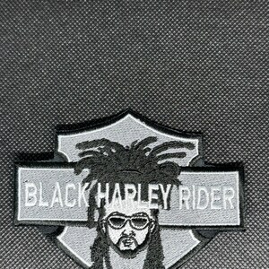 Black Harley Rider - Etsy