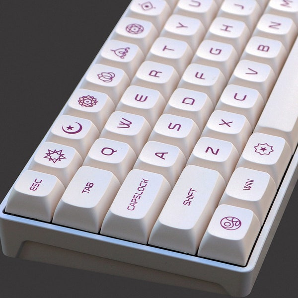 Milky White Keycaps - Etsy