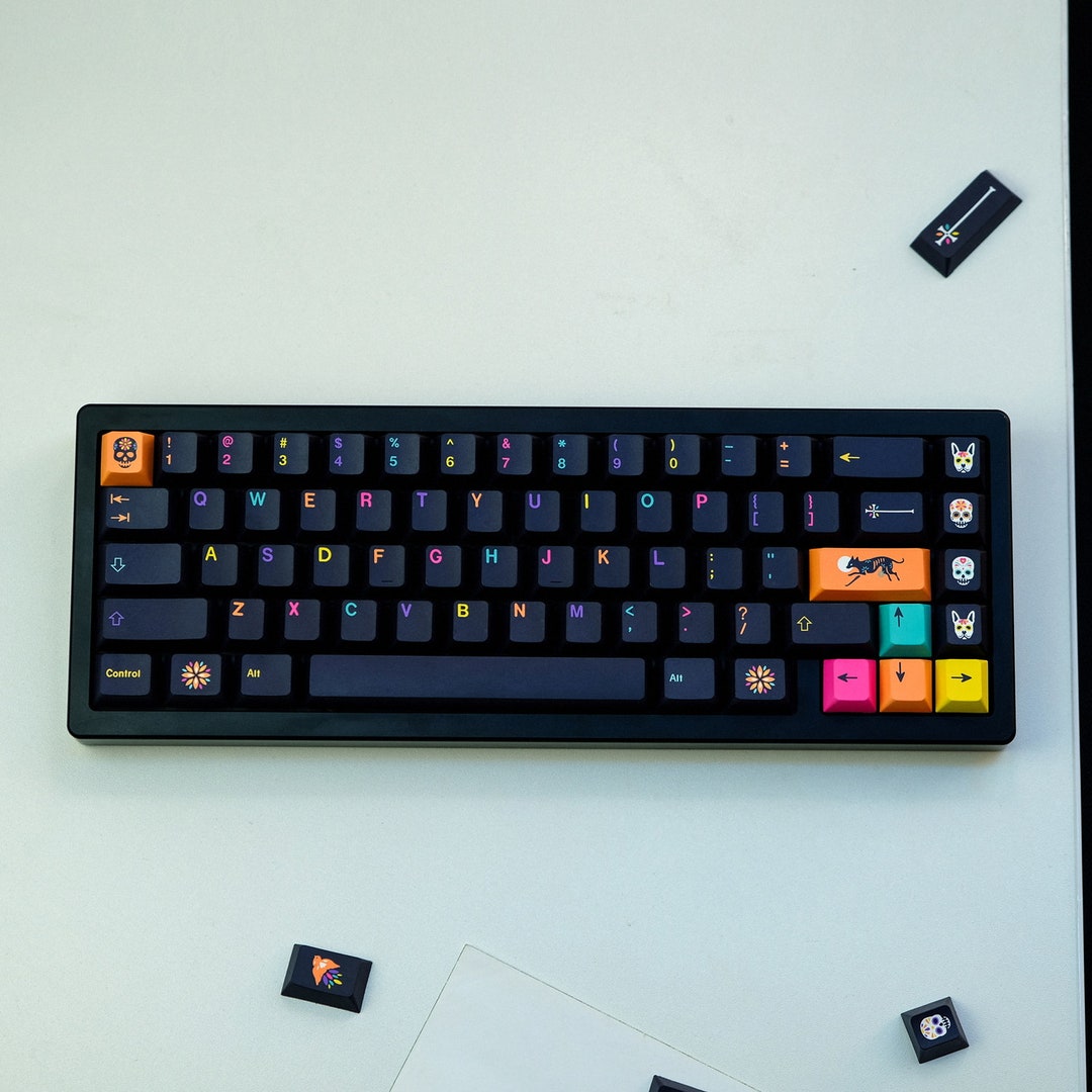 GMK Mictlán PBT Keycaps Cherry Profile Personalized Keycap for - Etsy UK