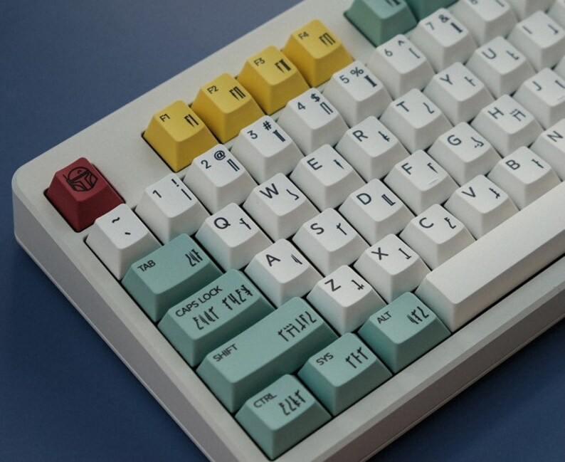 141 Keys Cool Keycap Sets Cherry Profile PBT Dye-sub Keycap - Etsy