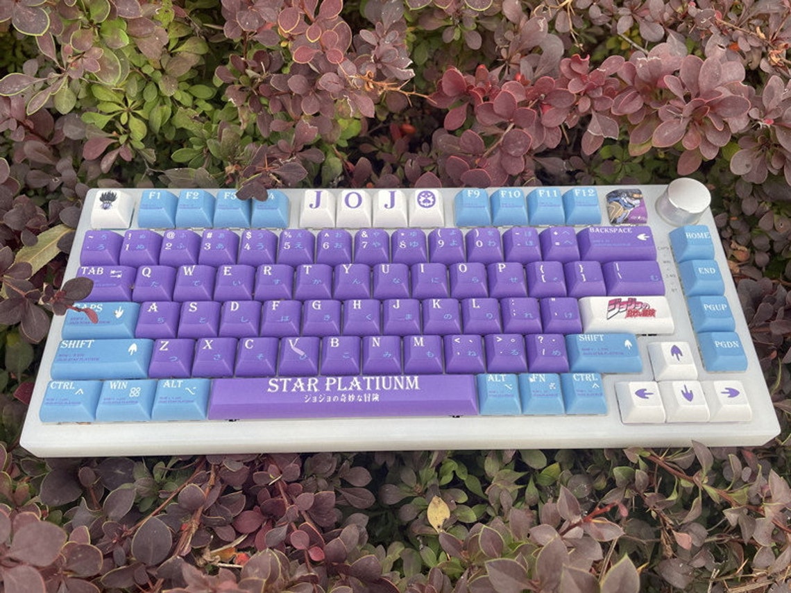 140 Keys Jojo Keycap Set Alice Split Spacebar Keycaps KCA PBT - Etsy