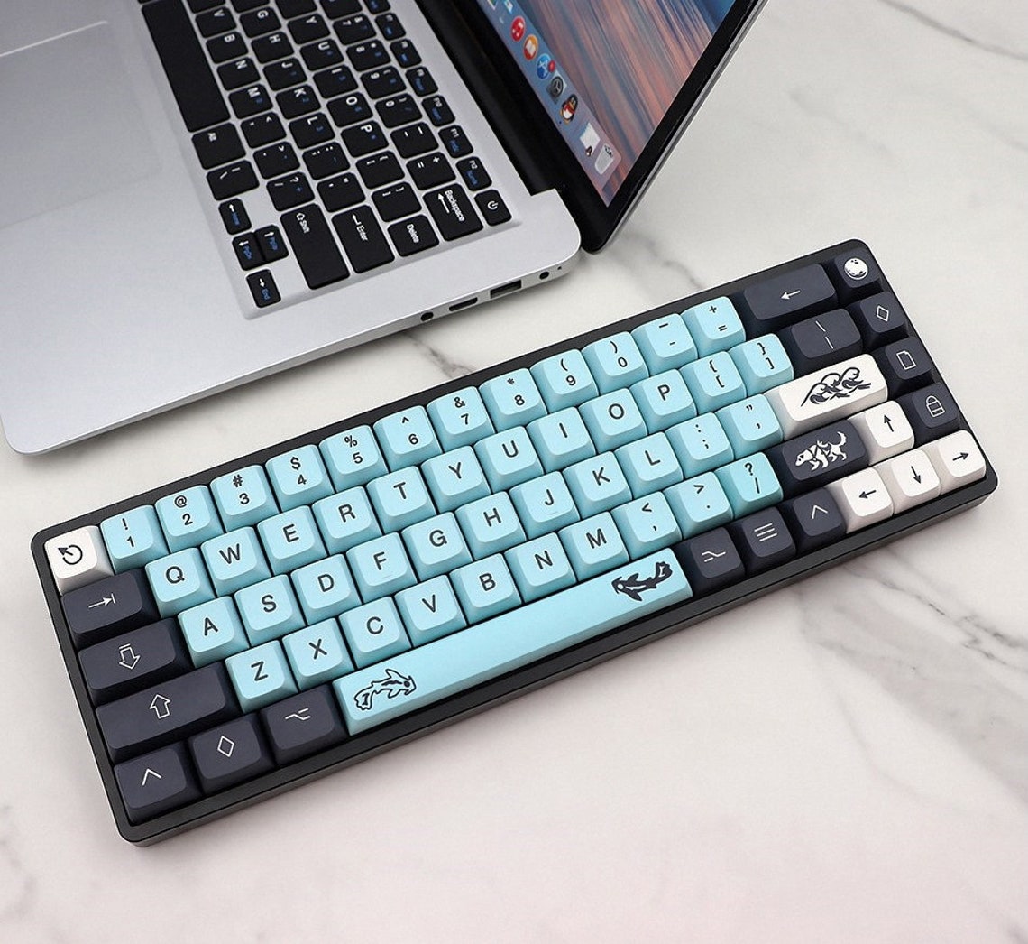 132 Keys GMK Mizu Keycap Set XDA Profile PBT Keycaps Keycap | Etsy