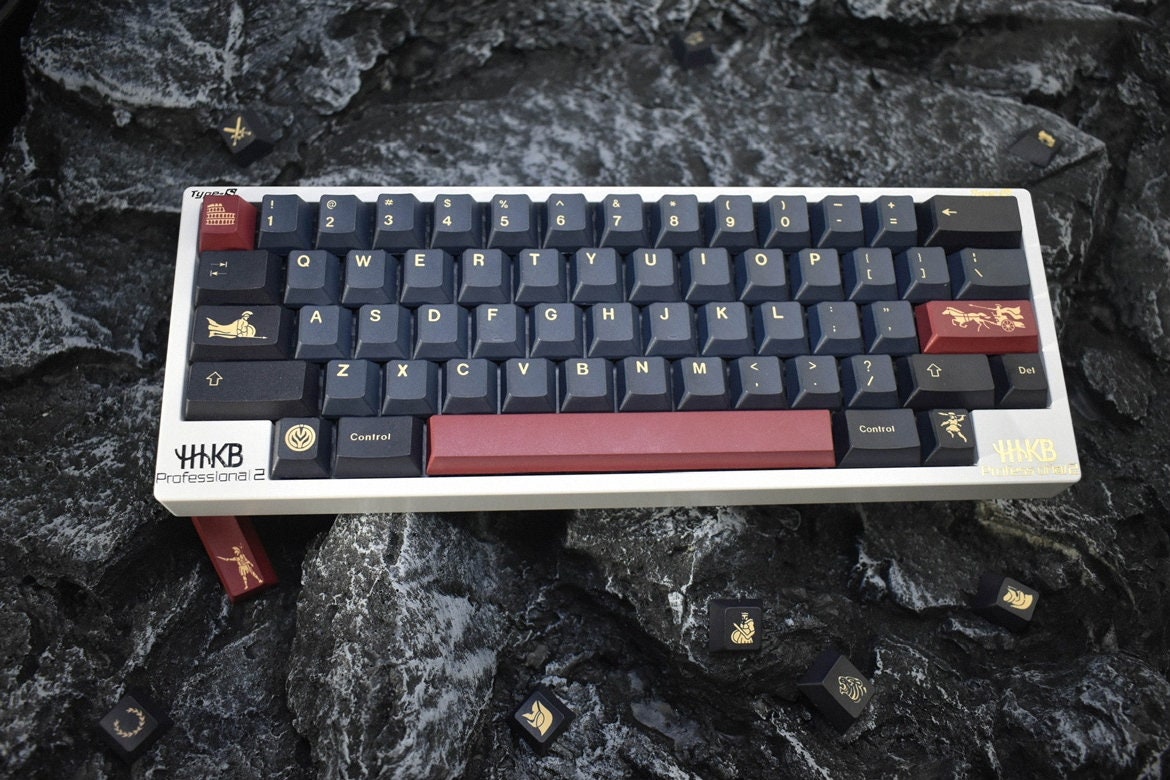 GMK Gladiator PBT Keycaps Cherry Profile Dye Sub Personalized - Etsy ...