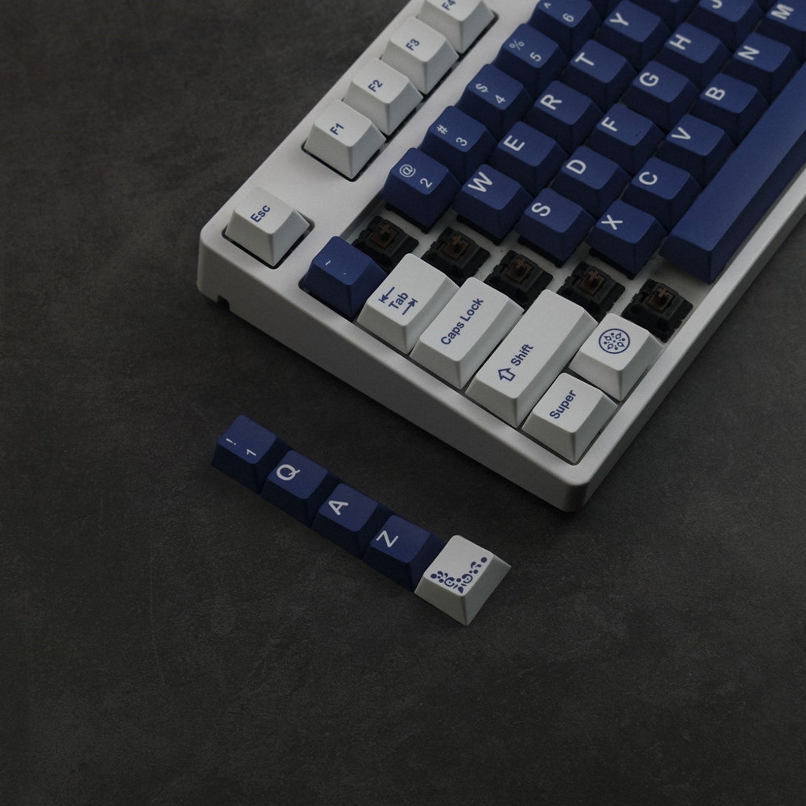 140 Keys GMK Lazurite PBT Keycaps Cherry Profile Dye Sub - Etsy