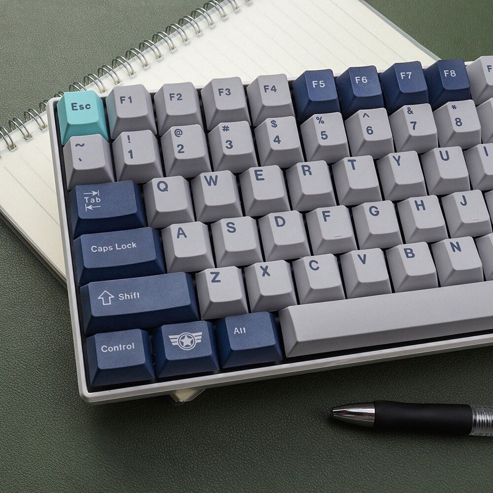 GMK Pacific PBT Keycaps Cherry Profile Dye Sub Personalized | Etsy
