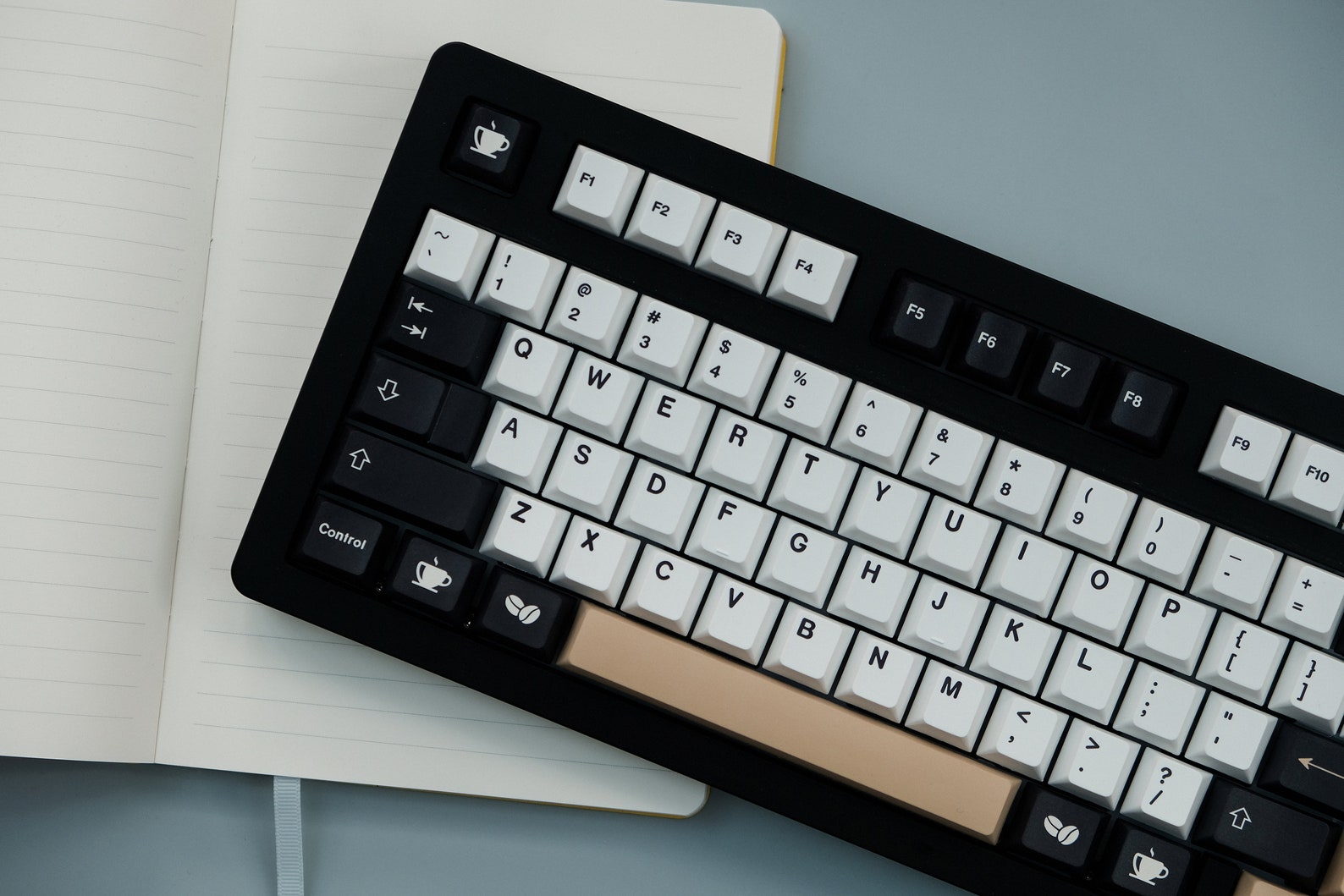 PBT Keycap Set Dye-sub Cherry Profile GMK Cafe Keycaps for - Etsy Canada