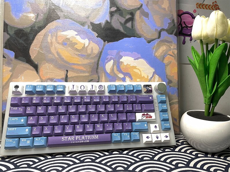 140 Keys Jojo Keycap Set Alice Split Spacebar Keycaps KCA PBT - Etsy
