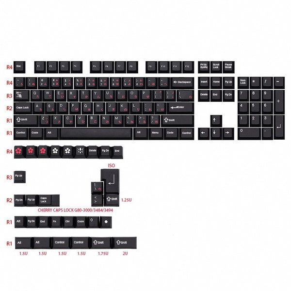 Keycaps Anime Iso - Etsy