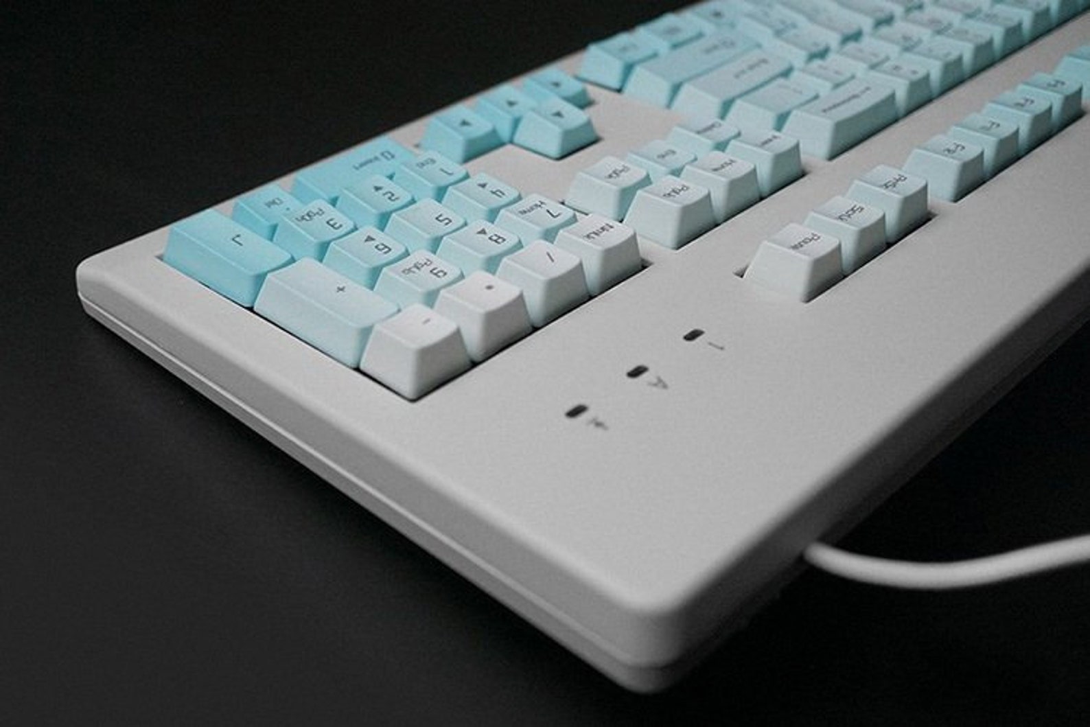 Ice Blue Personality Mechanical Keyboard Keycaps Water | Etsy