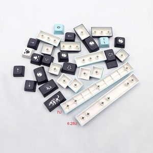 132 Keys GMK Mizu Keycap Set XDA Profile PBT Keycaps Keycap for ...