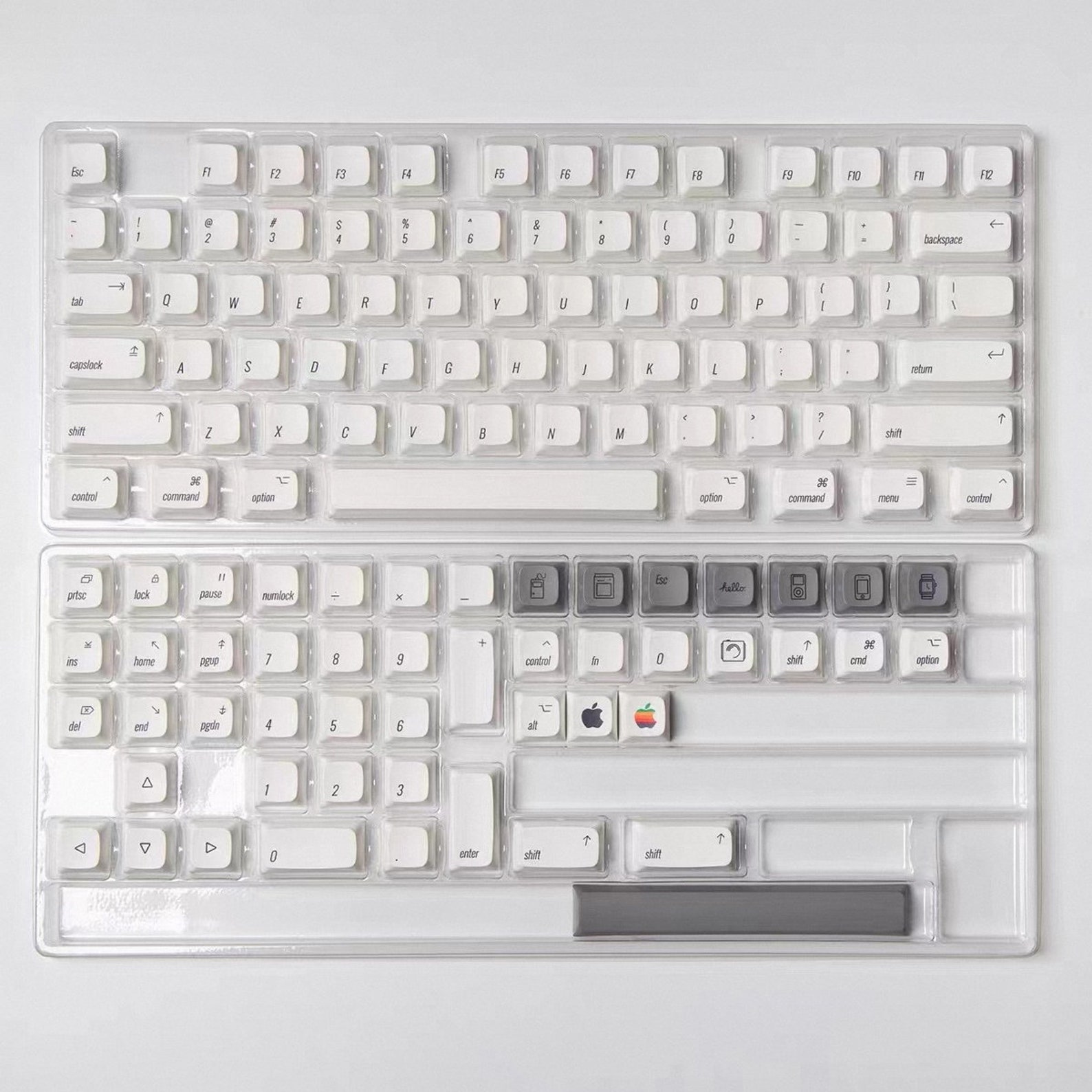Minimalist Mac Style PBT Keycap Set 124 Keys XDA Profile - Etsy