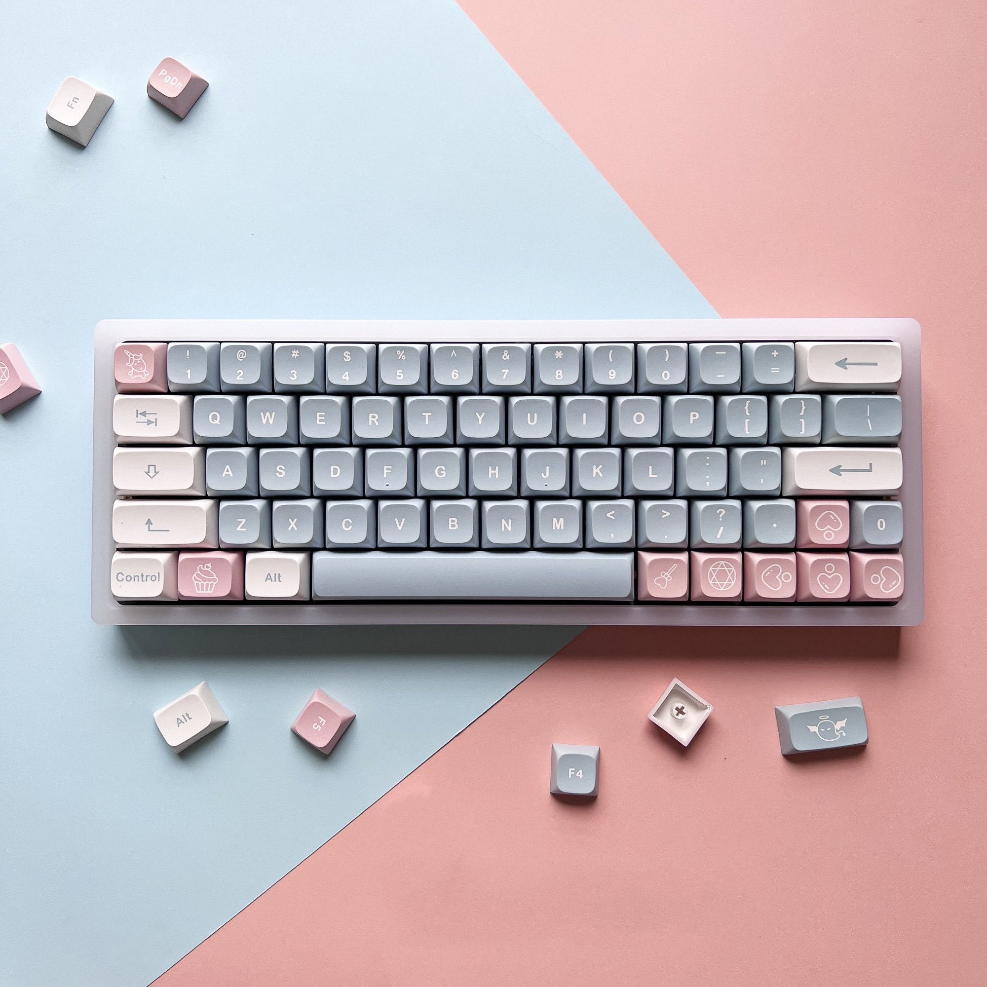 Cute Keycap Set XDA Profile Keycaps Personalized Kawaii Key - Etsy Canada