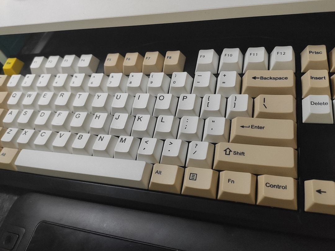 Tea With Milk PBT Keycap Set Cherry Profile Personalized White - Etsy ...