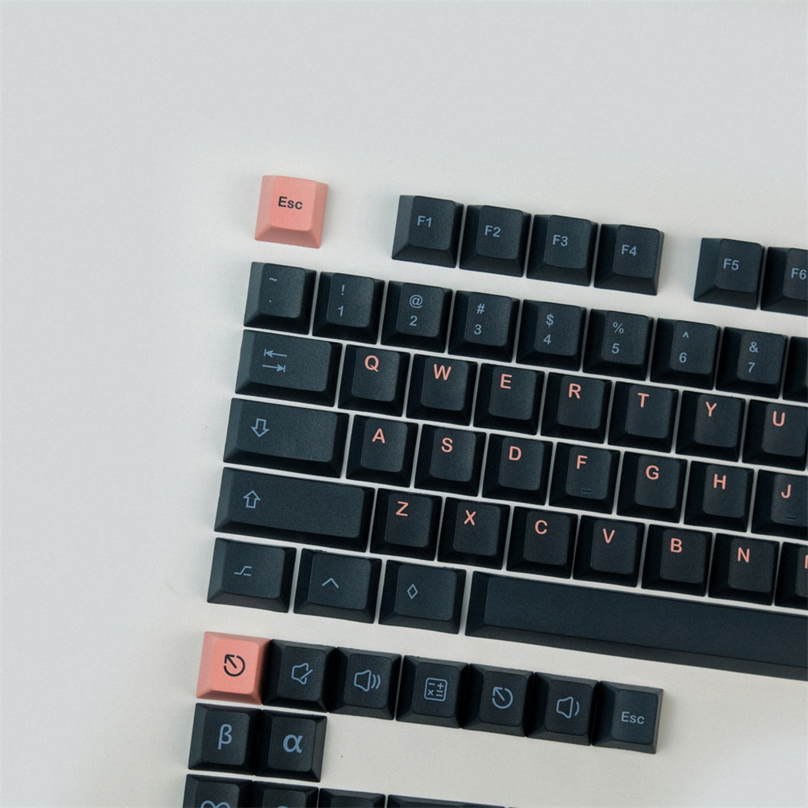 PBT Keycap Set Dye-sub Cherry Profile GMK Firefly Keycaps for - Etsy