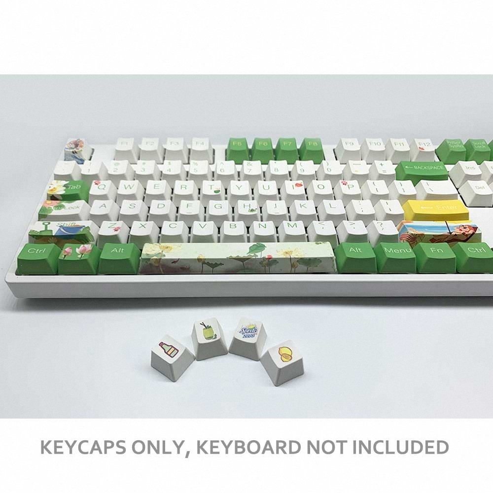 108-key PBT Keycap Dye Sublimation OEM Profile Lotus Protect | Etsy