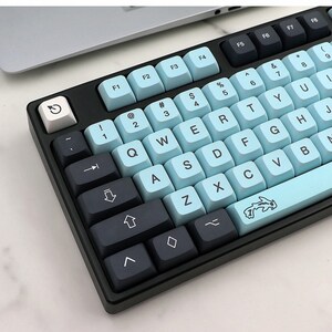 132 Keys GMK Mizu Keycap Set XDA Profile PBT Keycaps Keycap for ...