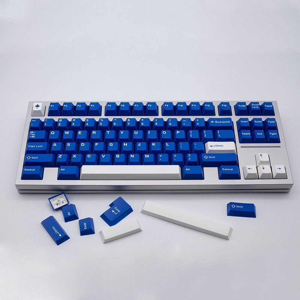 170 Keys GMK Classic Blue Keycap Set Double Shot Cherry - Etsy Canada