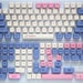 127 Keys Cute Bubble Keycap Set XDA Profile Keycaps Personalized Keycap ...