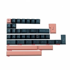 PBT Keycap Set Dye-sub Cherry Profile GMK Firefly Keycaps for Cherry MX ...
