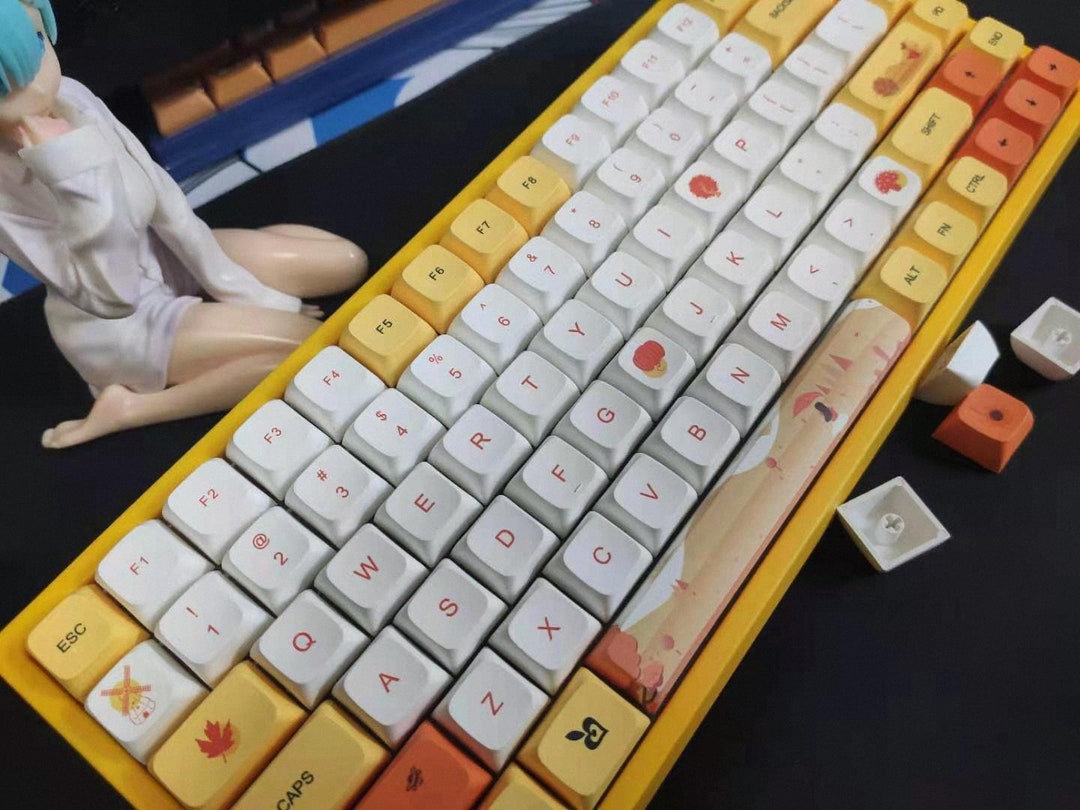 129 Key Autumn Keycap Sets XDA Profile PBT Keycaps for - Etsy