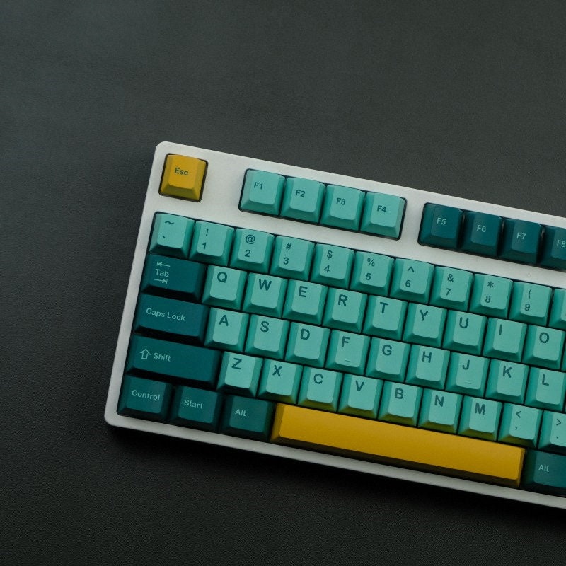 140 Keys GMK Retrocast PBT Keycap Set Cherry Profile - Etsy