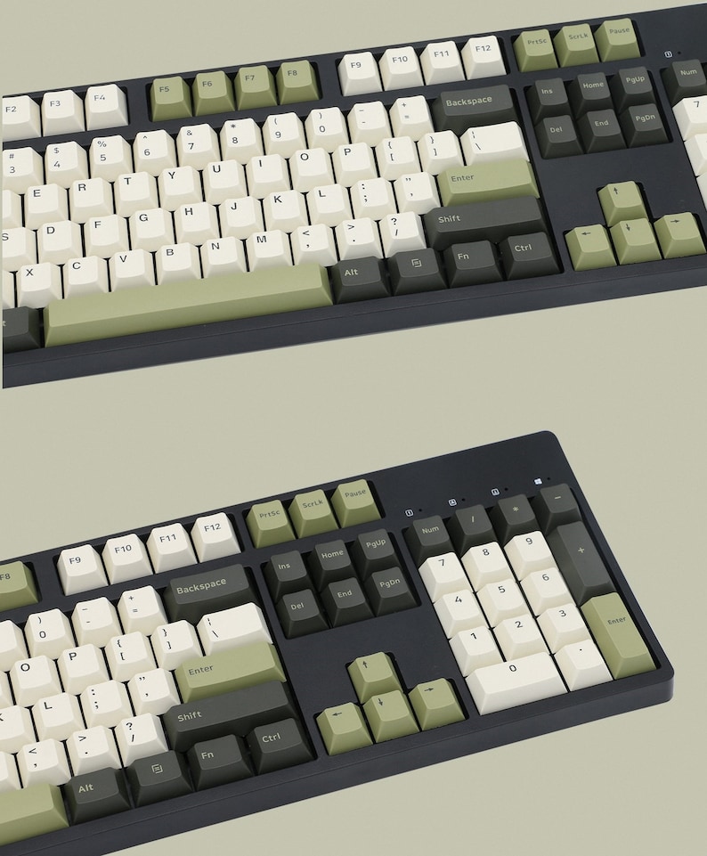 159 Keys GMK Olive Keycap Set Cherry Profile PBT Keycaps for - Etsy Canada